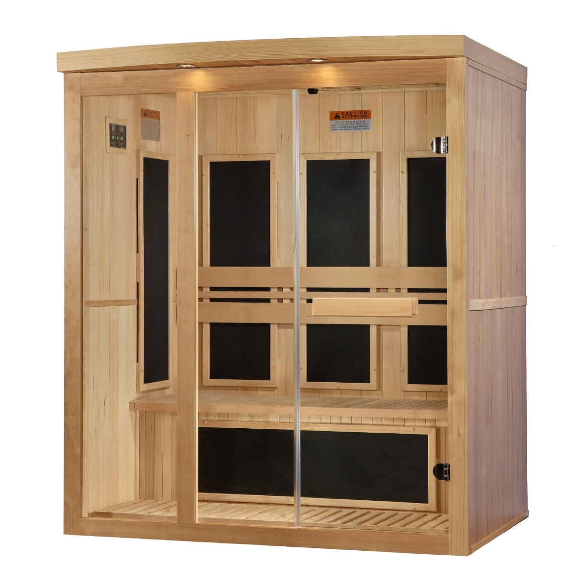 Pro 6 5230-01 2 Per Near Zero EMF FAR Infrared Sauna – Pro 6 Saunas ...